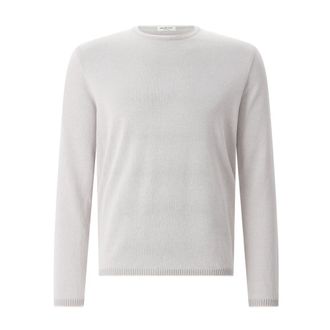 Phil Petter Rundhals-Strickware - - Knitwear - Herren - Grau - 2XL
