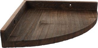 Soimiss Rustikales Wandregal Holz Dreieckiges Eckregal Schwebendes Wandboard Mittelgroß Stabil Tragfähig Wohnzimmer Schlafzimmer Küche Dekoratives Regal