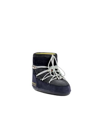 Moon Boot Womens X Guest Residence Icon Low Midnight-Grey Midnight/grey