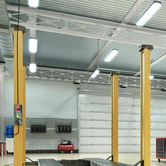 ETC Shop LED Feuchtraumleuchte 157,5 cm LED R&ouml;hre Garage Werkstattleuchte kaltwei&szlig; LED Wannenleuchte 22 Watt, 1xT8 2000lm 6000K, 6er Set