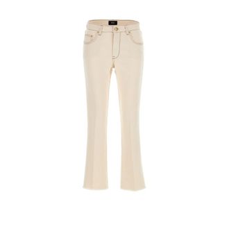Fay Beige Hose - - Trousers - Damen - Beige - W32