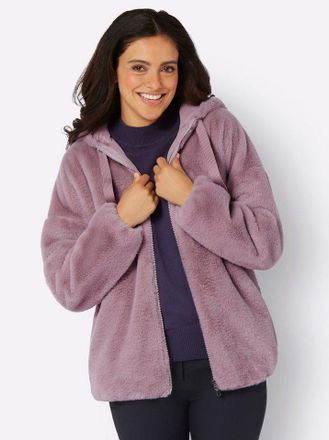 Witt Winterjacke Fellimitat-Jacke Langarm
