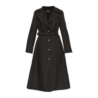 Vivienne Westwood Liska Mantel - - Coats - Damen - Braun - S