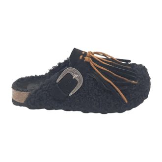 Taji Femme, Chaussures, Noir, Taille: 38 EU Sabot Borreguillo