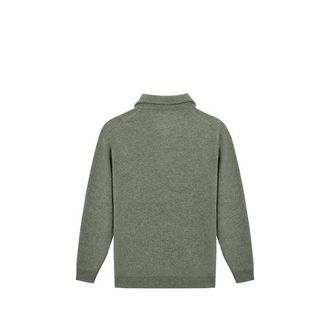 Maison Labiche Pull polo D&eacute;l&eacute;pine en laine vierge