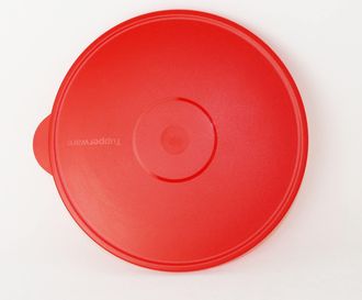 Tupperware NEW TUPPERWARE - ERSATZDECKEL für D226 Salat Karussell - Salatschleuder 3,8L Rot