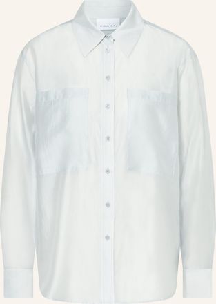 Comma Comma Hemdbluse weiss