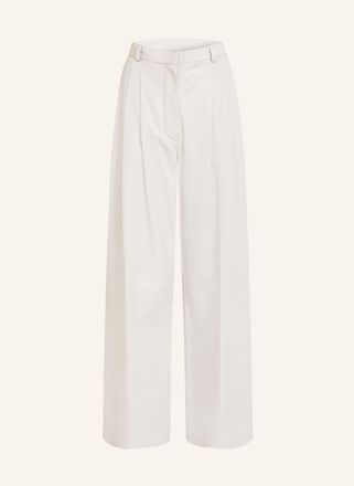 Utzon Utzon Marlenehose Dragon Aus Leder grau