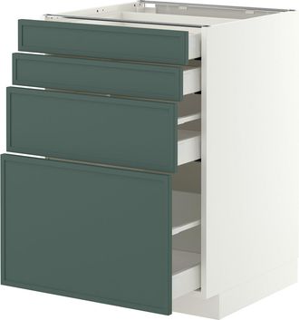 IKEA METOD / MAXIMERA Unterschr., 4 Fronten/4 Schubladen