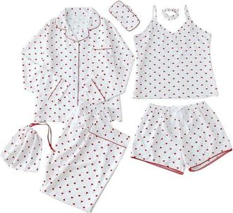 Generic Tenues da&eacute;roport 2026 pour femmes - Tenue 2 pi&egrave;ces - Pull court &agrave; manches longues - Pantalon de surv&ecirc;tement &agrave; jambe large - Ensemble de voyage dautomn