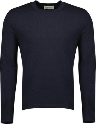 Officine Générale Homme, Pulls, Bleu, Taille: M Maille à col rond
