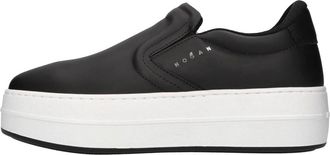 Hogan Femme, Chaussures, Noir, Taille: 38 EU Baskets Slip-On H670