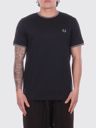 Fred Perry T-Shirt Homme couleur Bleu Marine