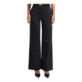 Fracomina Wide Hosen - - Trousers - Damen - Grau - XL