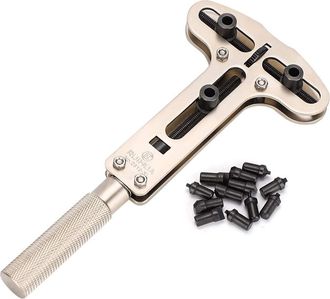 ZJchao Uhr-Reparatur-Werkzeug-Set, Schraubenschlüssel Zum Öffnen der Rückseite, 3-Punkt-Schraubenschlüssel, Gehäuse-Entferner, Uhrengehäuse-Öffner, Abdeckung