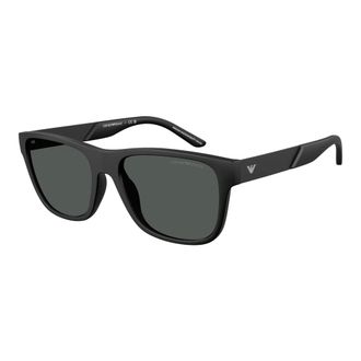 Emporio Armani Homme, Accessoires, Noir, Taille: 56 MM Lunettes de soleil Ea4243 Noir Polaris&eacute;