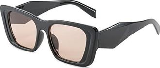 Generic Lunettes de soleil rétro oeil de chat 2025 pour hommes et femmes, vacances en plein air, plage (couleur : B, taille : moyen)