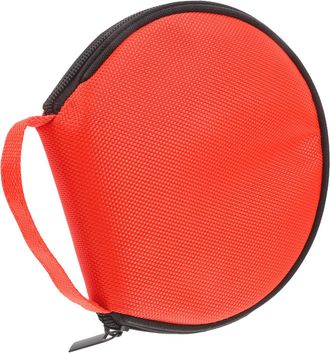 Valiclud Cd-aufbewahrungsbox Aus Tragbarer Medienhalter-Organizer Für CDs Und DVDs Schützende Tasche Für Reisen Und Zuhause Orange