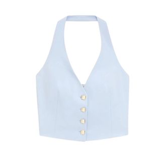 HUGO BOSS Anuna Top - - Tops - Damen - Blau - S