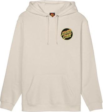 Santa Cruz Santa Cruz Kendall Wolf Dot Sweat &agrave; capuche pour homme, Craie, M