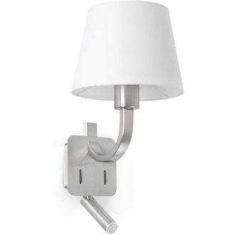 Faro Barcelona Faro Barcelona - essential, Applique avec Lecteur led pour Int&eacute;rieur, Faro