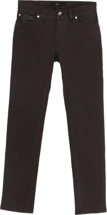 Brioni Hose im Five-Pocket-Design - Braun