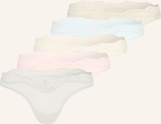 SKIMS Skims 5er-Pack String Fits Everybody Lace weiss
