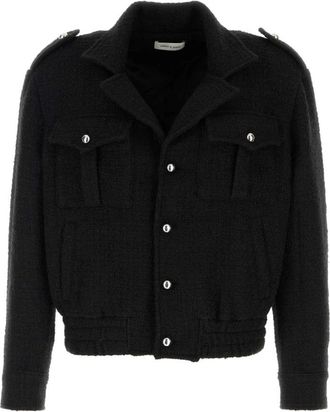 Ernest W. Baker Homme, Vestes, Noir, Taille: XL Veste &agrave; poches &agrave; rabat boutonn&eacute;e