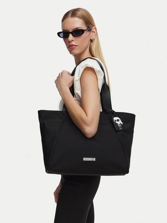 Karl Lagerfeld Handtasche KARL LAGERFELD B3W30128 Schwarz