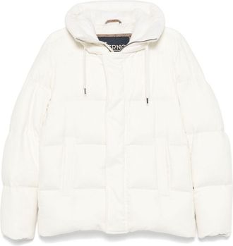 Herno Gesteppte Jacke - Wei&szlig;