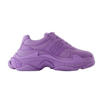Balenciaga Womens Triple S Sneaker Purple Others