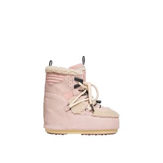 Moncler Moncler Moon Boot X Icon Low Padded Snow Boot, Women, Pink, Size: 36-38