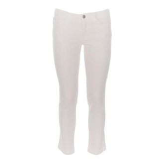 Ermanno Scervino Cropped Jeans - - Jeans - Damen - Wei&szlig; - XS