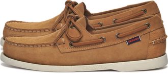 Sebago Herren Segel-/Bootsschuhe Halbschuhe Portland Flesh Out 7111PTW Braun, Groesse:46 EU