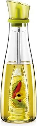 Tescoma &Ouml;lflasche VITAMINO 500 ml, mit Aromasieb, Gr&uuml;n/Transparent