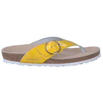 Mephisto Gelbe Ledersandale f&uuml;r Frauen - - Shoes - Damen - Gelb - 42 EU