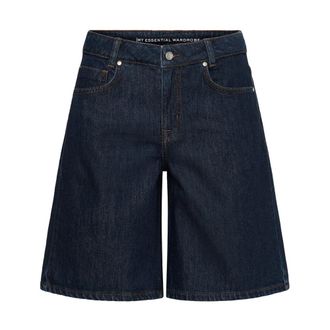 MY ESSENTIAL WARDROBE Femme, Shorts, Bleu, Taille: W31 MWZita 139 High X-Wide Shorts