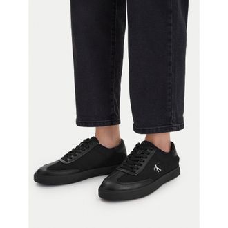 Calvin Klein Sneakers Calvin Klein Low Pro Cups Wt Canv Mg HW0HW03145 Schwarz