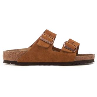 Birkenstock Wildleder Mink Schmale Passform Sandalen - - Shoes - Herren - Braun - 41 EU