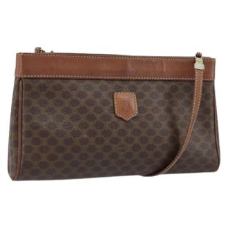 Celine Sac bandouli&egrave;re en plastique Pre-owned - Femme - Pre-owned - Brun - Taille: ONE Size