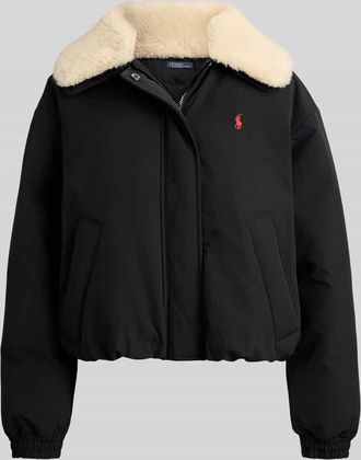 Polo Ralph Lauren Bomberjacke mit abnehmbarem Webpelzkragen