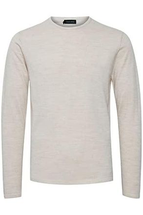 Casual Friday Kent Merino Crew Neck Knit Pull-Over, 50271, M Homme