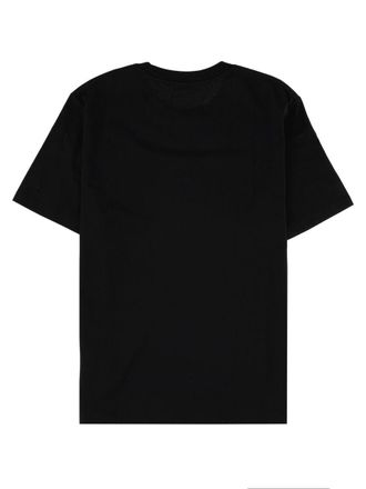 Balmain Logo-Print Cotton T-Shirt - Black