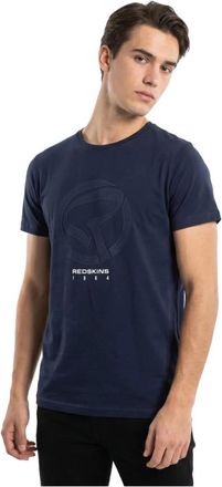 Redskins Homme, Tops, Bleu, Taille: 2XL TShirt MC coton
