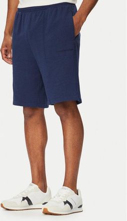 Tommy Hilfiger Sportshorts Terry UM0UM03914 Dunkelblau Regular Fit