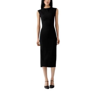 Jacquemus La Robe Alba Midi - - Dresses - Damen - Schwarzk - S