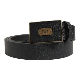 Dolce & Gabbana Homme, Accessoires, Noir, Taille: 110 CM Gorgeous Belt