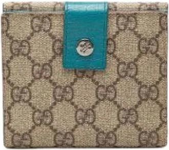 Gucci Portefeuille compact Pre-owned - Femme - Pre-owned - Beige - Taille: ONE Size
