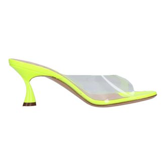 Casadei Femme, Chaussures, Jaune, Taille: 39 1/2 EU Mules &agrave; Talons Plexy K-Blade