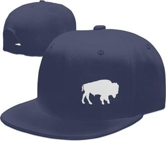 Generic Buffalo en D&eacute;tresse Femme Homme Casquette De Baseball S&eacute;chage Rapide Chapeaux Pare-Soleil Anti-UV Casquette Hip Hop pour Sport Camping Hip Pop